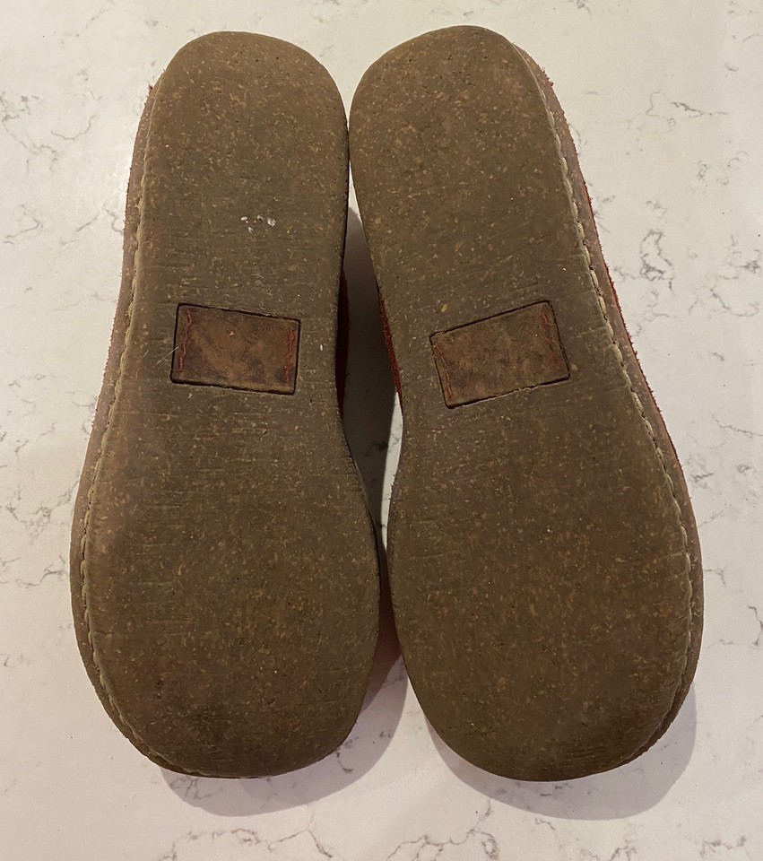 Clarks Unstructured Rust Suede/ Contrasting Laces Funny Dream Shoes UK ...