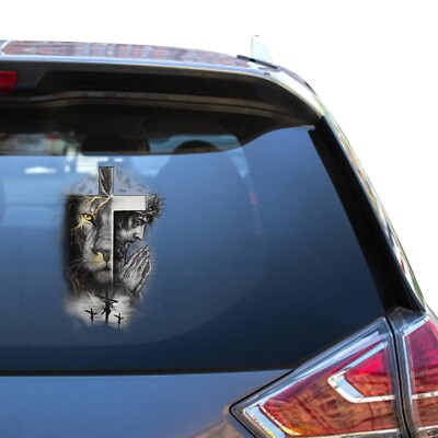God Car Decal Jesus Car Stickers Decals Js Waterproof Auto Decal For ...