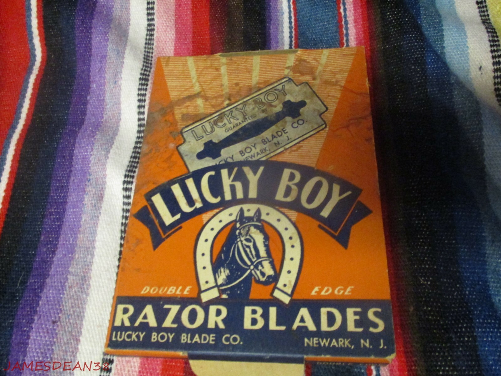 20 Packs Vintage Lucky Boy Razor Blades in Display Box | eBay