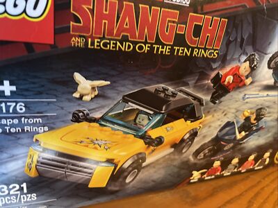 Brand New Lego Marvel Shang-Chi Escape from The Ten Rings 76176 Wenwu ...
