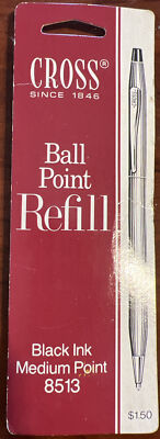 CROSS Ball-Point Pen Refills 8513 Black Medium (1) NIP | eBay