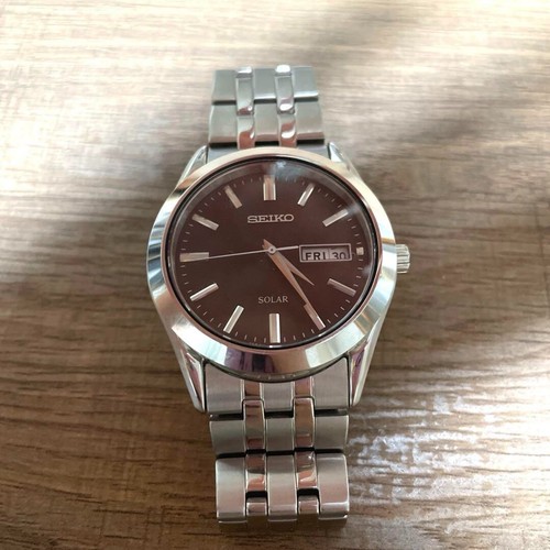 SEIKO SPIRIT SBPX083 Elegant Solar Powered Men`s Watch | eBay
