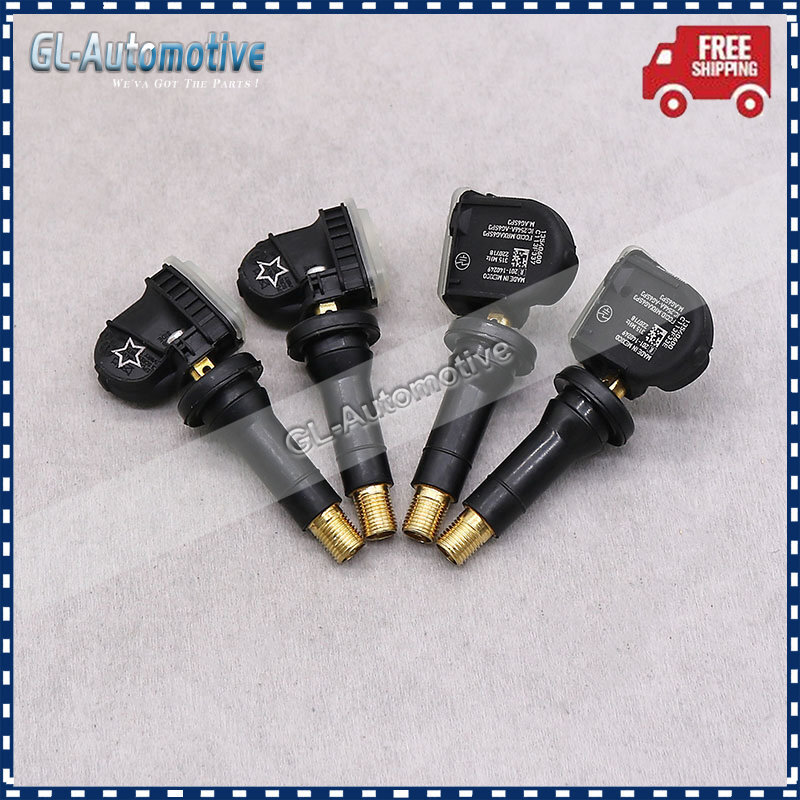 NEWEST (4) 13540600 for GM TPMS Tire Pressure Monitoring System Sensors ...