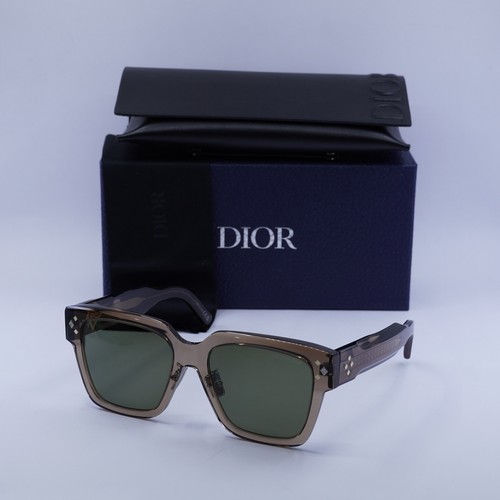 New Dior CD DIAMOND S3F 64C0 Transparent Brown/Green 55-18-145 ...