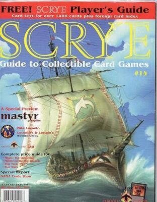 Scrye Guide to Collectible Card Games #14 May 1996 Paperback Book | eBay