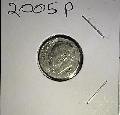 2005 Roosevelt Dime (P) Laminate Errors | eBay