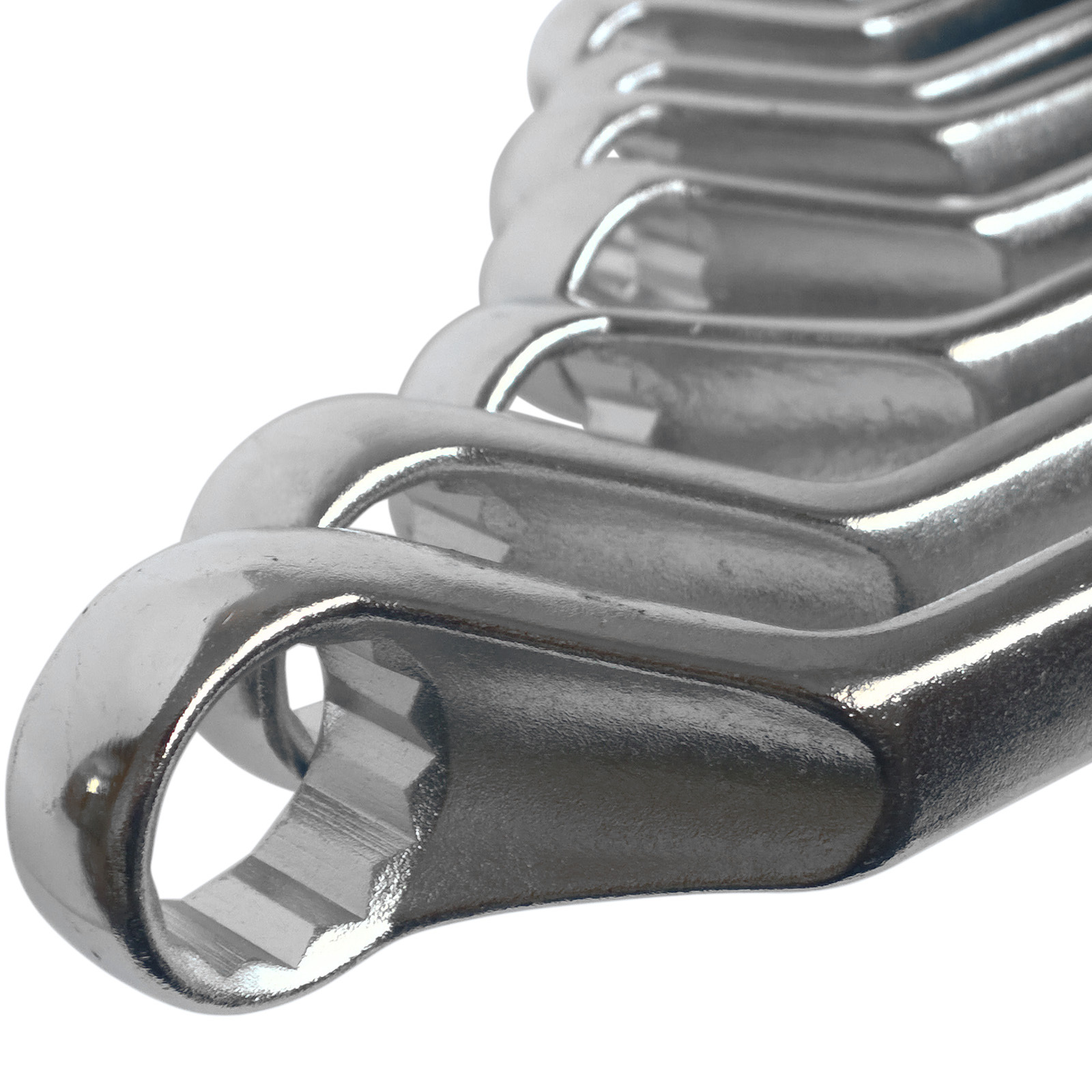 Hilka Deep Offset Ring Spanner set. 8 Metric Ring Spanner Wrenches set ...