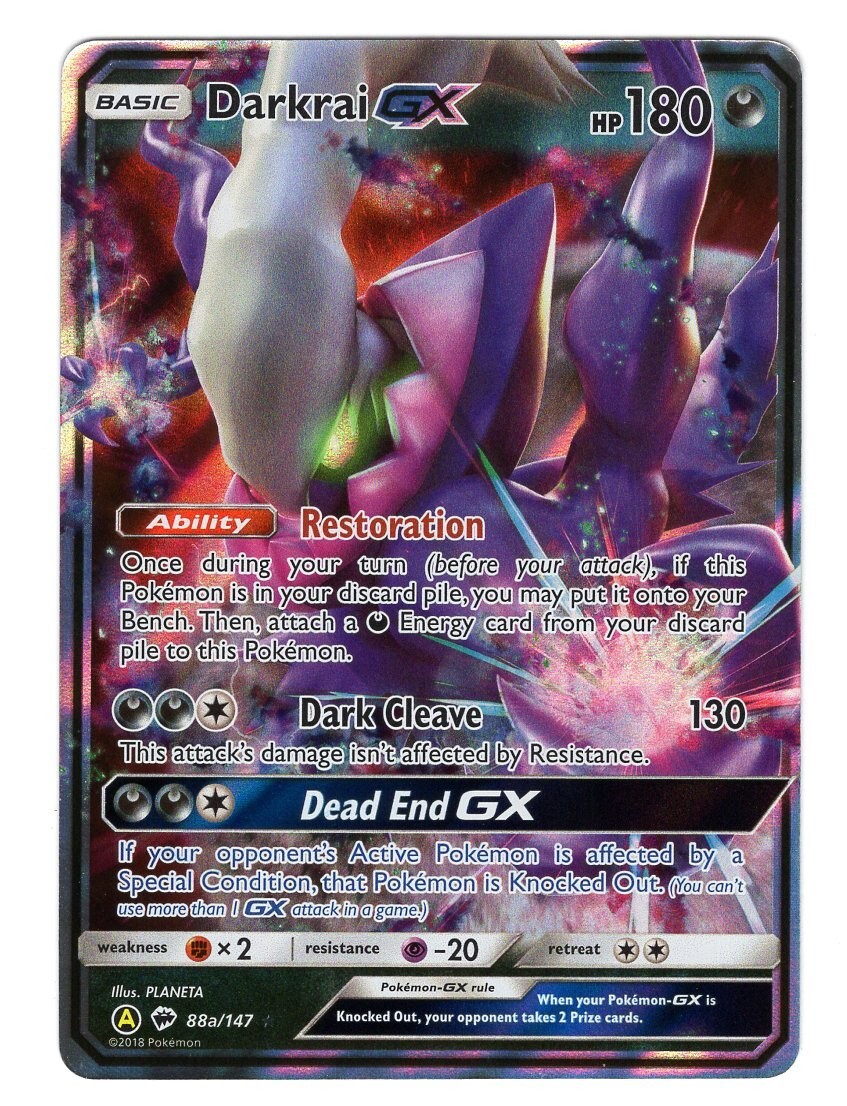 Darkrai GX 88 For Sale - MAVIN