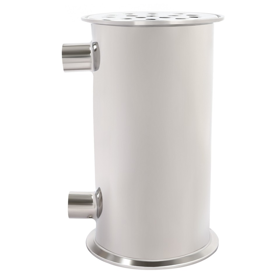 OD 4" Dephlegmator Reflux Condenser 16 Tubes For Moonshine Distillation ...