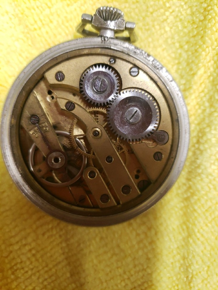 #5337 Borel Neuchatel Pocket Watch "working" | eBay