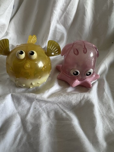 Disney Finding Nemo Figures 2 Lot, Bloat & Pearl. Opened. See Details ...