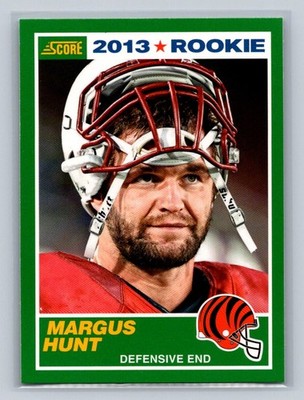 2013 Score #399 Margus Hunt Rookie RC Cincinnati Bengals | eBay