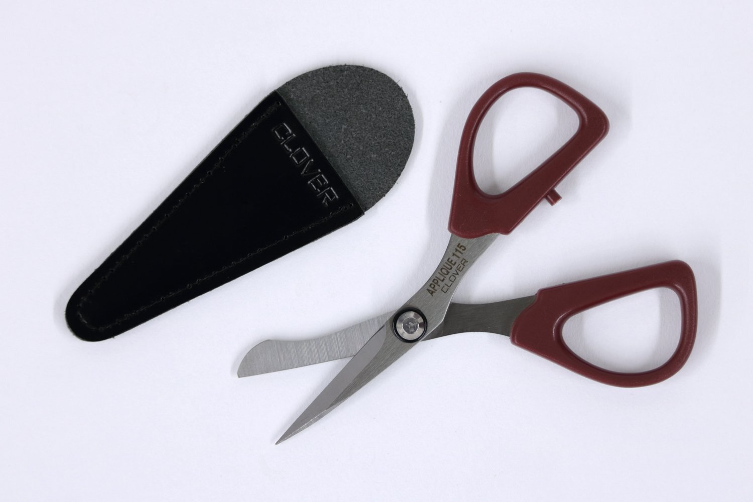Clover applique scissors 115 9x18x2cm Red Stainless Steel 36-669 ...