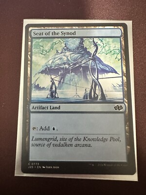 Seat Of The Synod MTG Artifact Land Single Pack Fresh! Jump Start ...