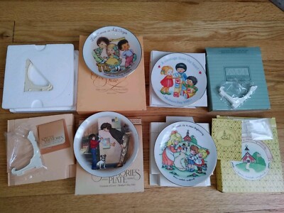 AVON Mini Porcelain Collectors 5" Mothers Day Plates Lot Of 4. New With ...