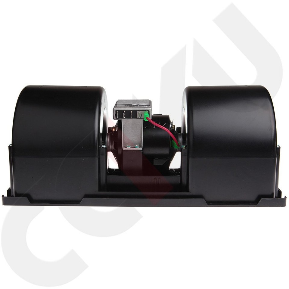 HVAC 12V Heavy Duty Bus Heater Blower Motor with Fan Cage Front 006-A40 ...
