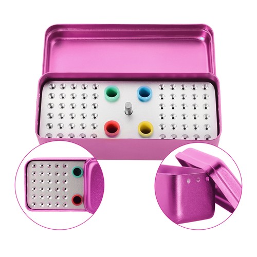 60 Holes Autoclavable Dental Disinfection Box for Endo Root Canal Files ...