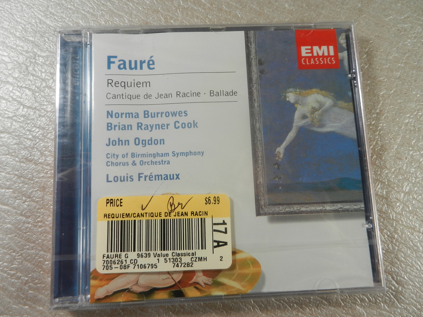 Louis Fremaux - Faure Requiem Cantique de Jean Racine CD New Sealed | eBay