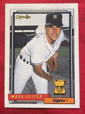 1992 O-Pee-Chee Mark Leiter 537 Rookie Pack To Sleeve | eBay