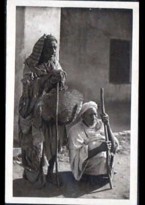 MARRAKECH (MAROC) MENDIANT AVEUGLE période 1930-1950 | eBay
