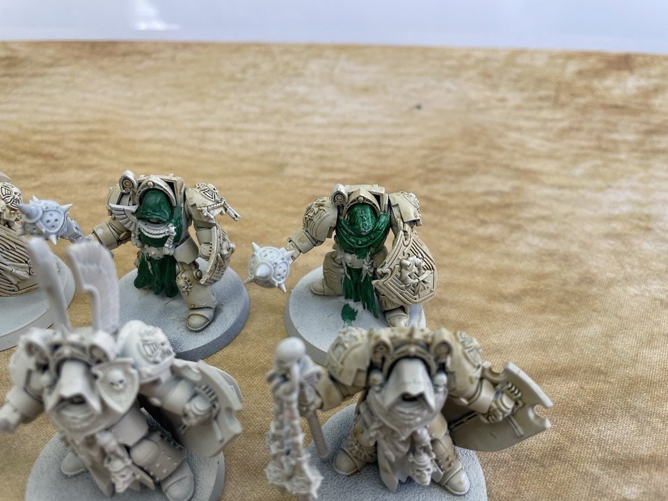 Warhammer 40k Deathwing Knights x6 Dark Angels Terminators Space ...