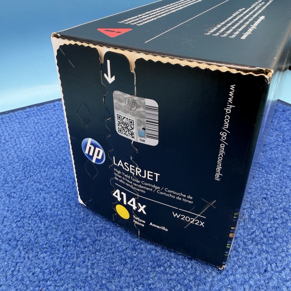 HP 414X (W2022X) High Yield Yellow Toner Cartridge | eBay