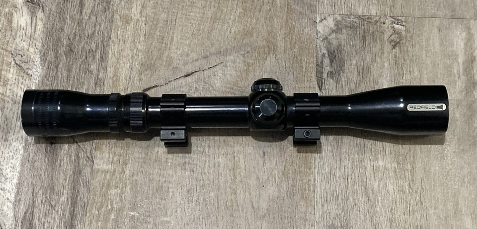 Redfield Lo-Pro 3x-9x Wideview Rifle Scope Duplex With Rings | eBay