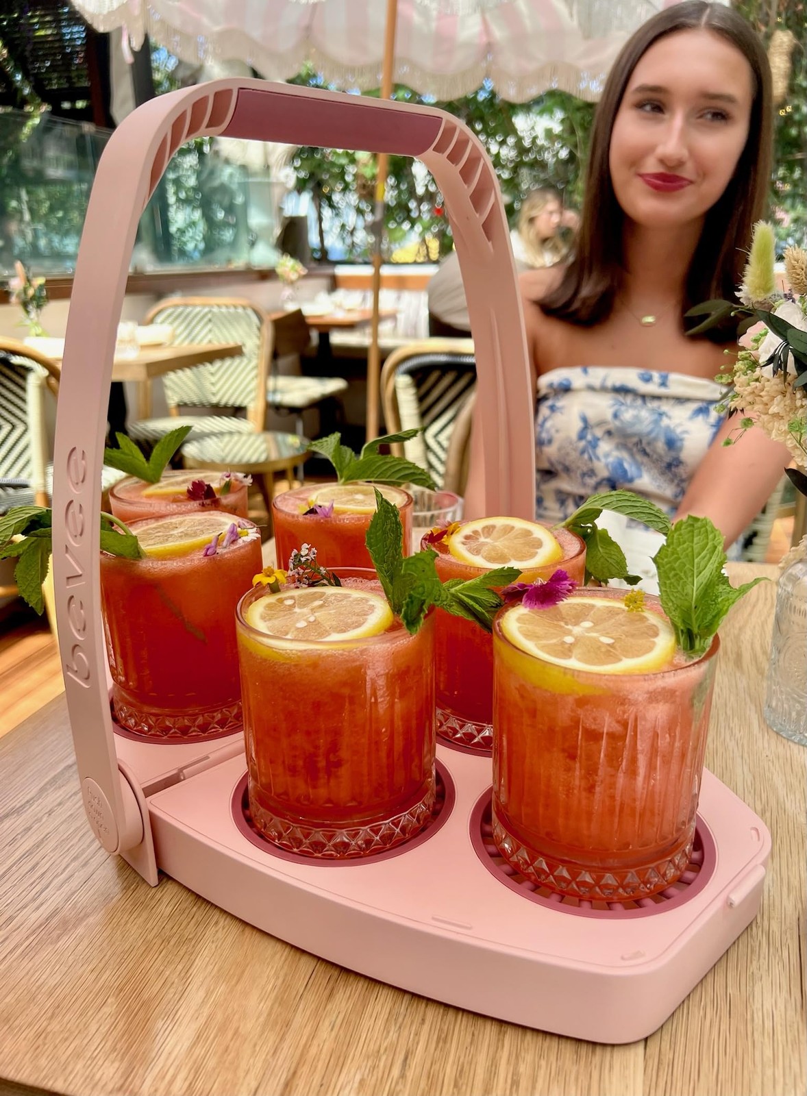 Reusable 6 Cup Drink Carrier with Comfortable Handle – Foldable & Portable Dr... | eBay