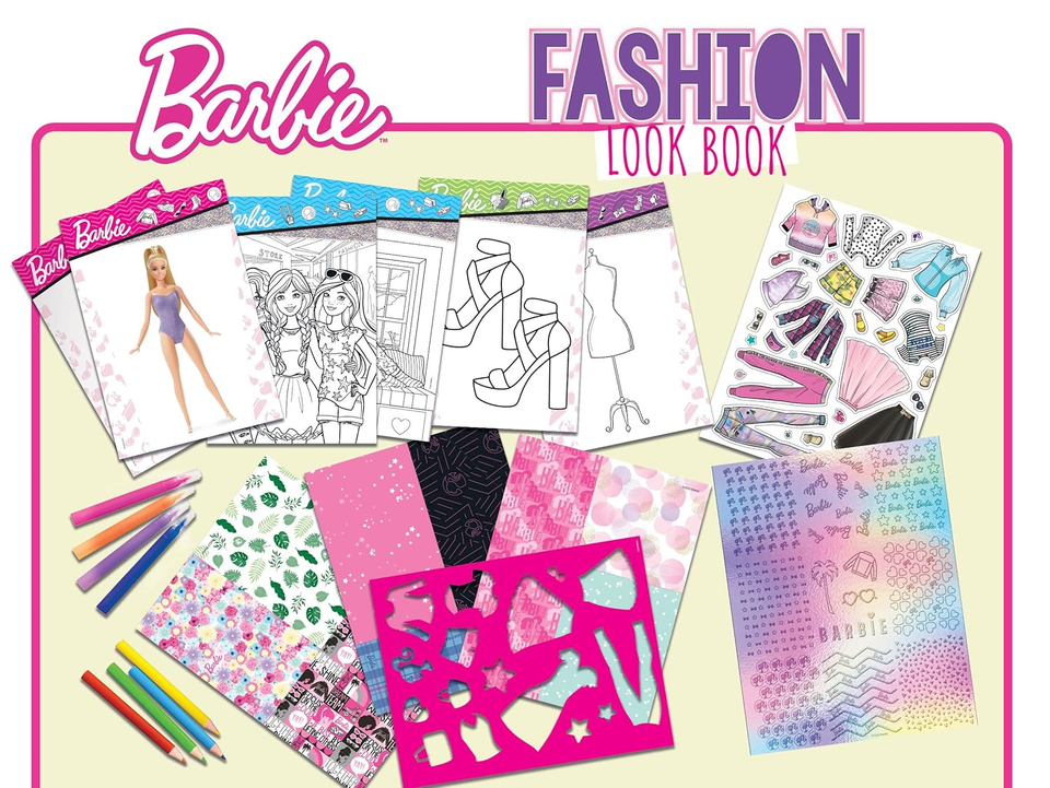Livret De Création Collection De Mode - Barbie Sketch Book Fashion Look ...
