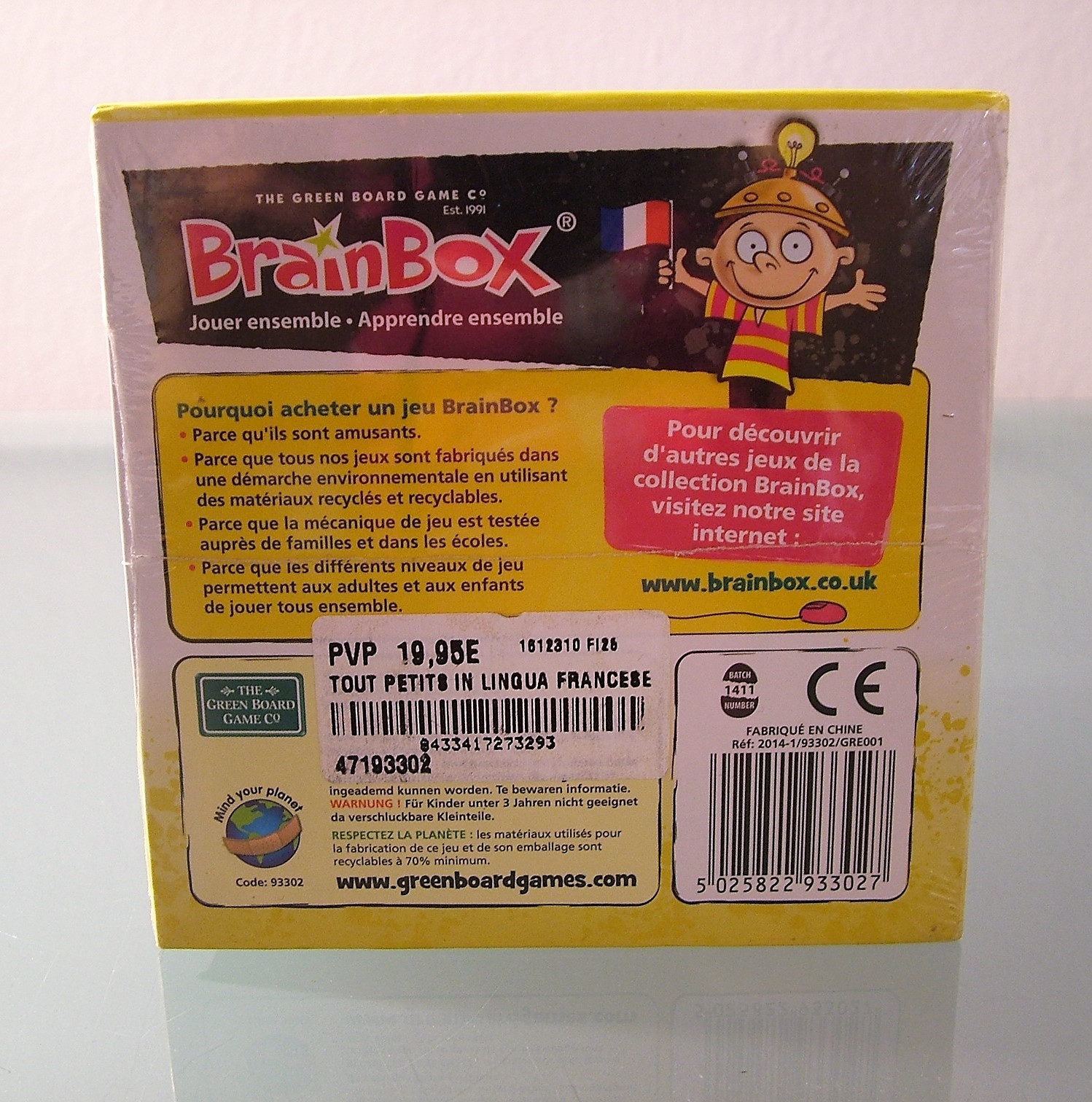 BrainBox Learning The French Des Tout Petits | eBay