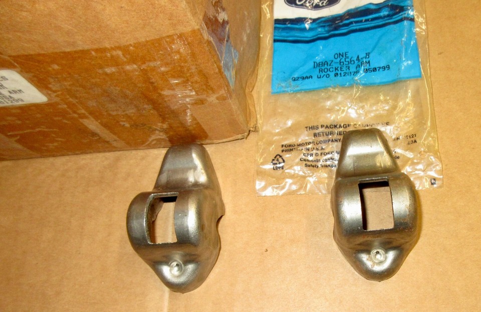Set 16 NOS Ford D8AZ-6564-B rocker arms 1973-1979 351C, 351M, 400 ...