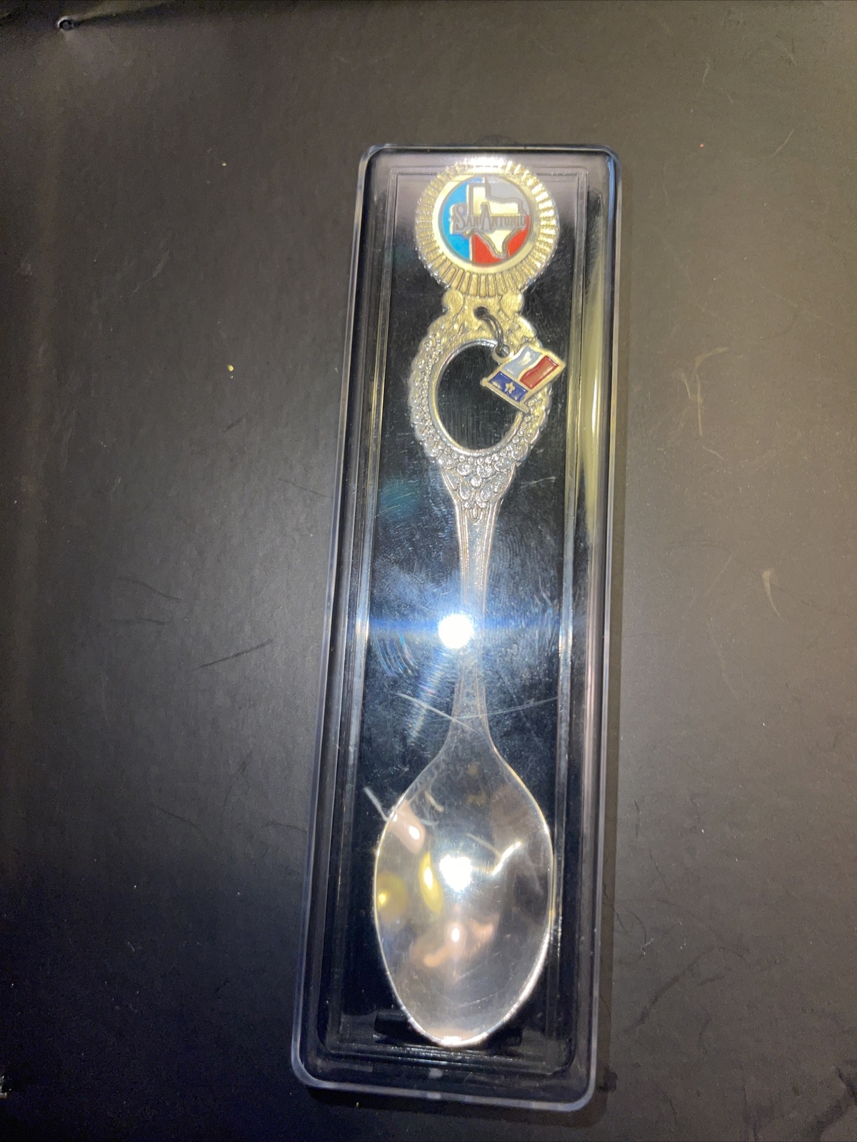 COLLECTIBLE SOUVENIR FORT SPOON San Antonio Open Box Unused | eBay