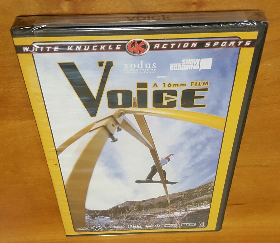 Voice: A 16mm Film (DVD) snowboarding stunts film video sports Mark ...