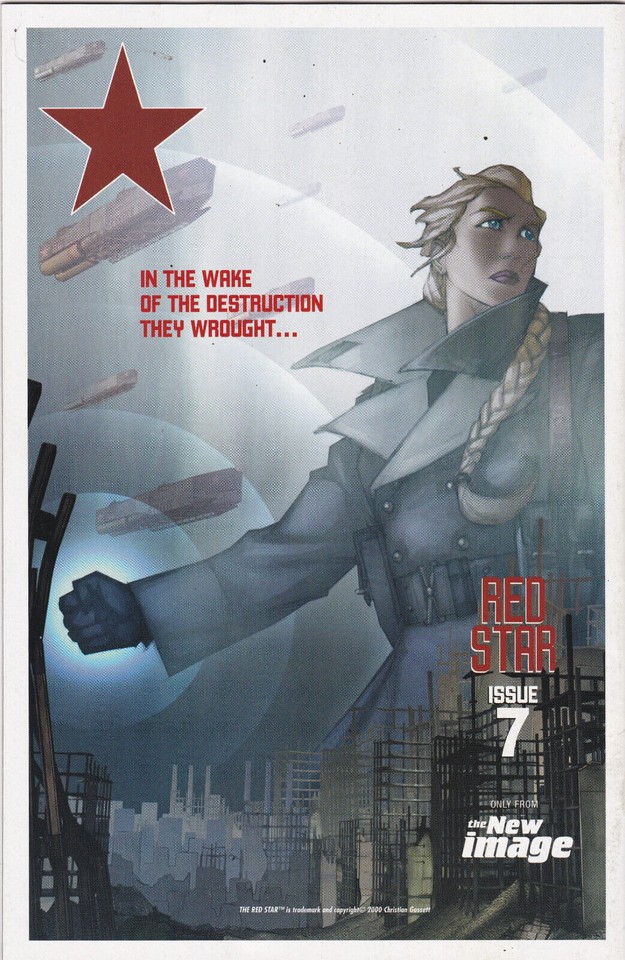 The Red Star #6 Comic Image 2000 Christian Gossett Bradley James Kayl ...