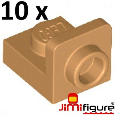 NEW 10 x LEGO 1x1 Bracket Inverted Medium Nougat 36840 6324205 Genuine ...