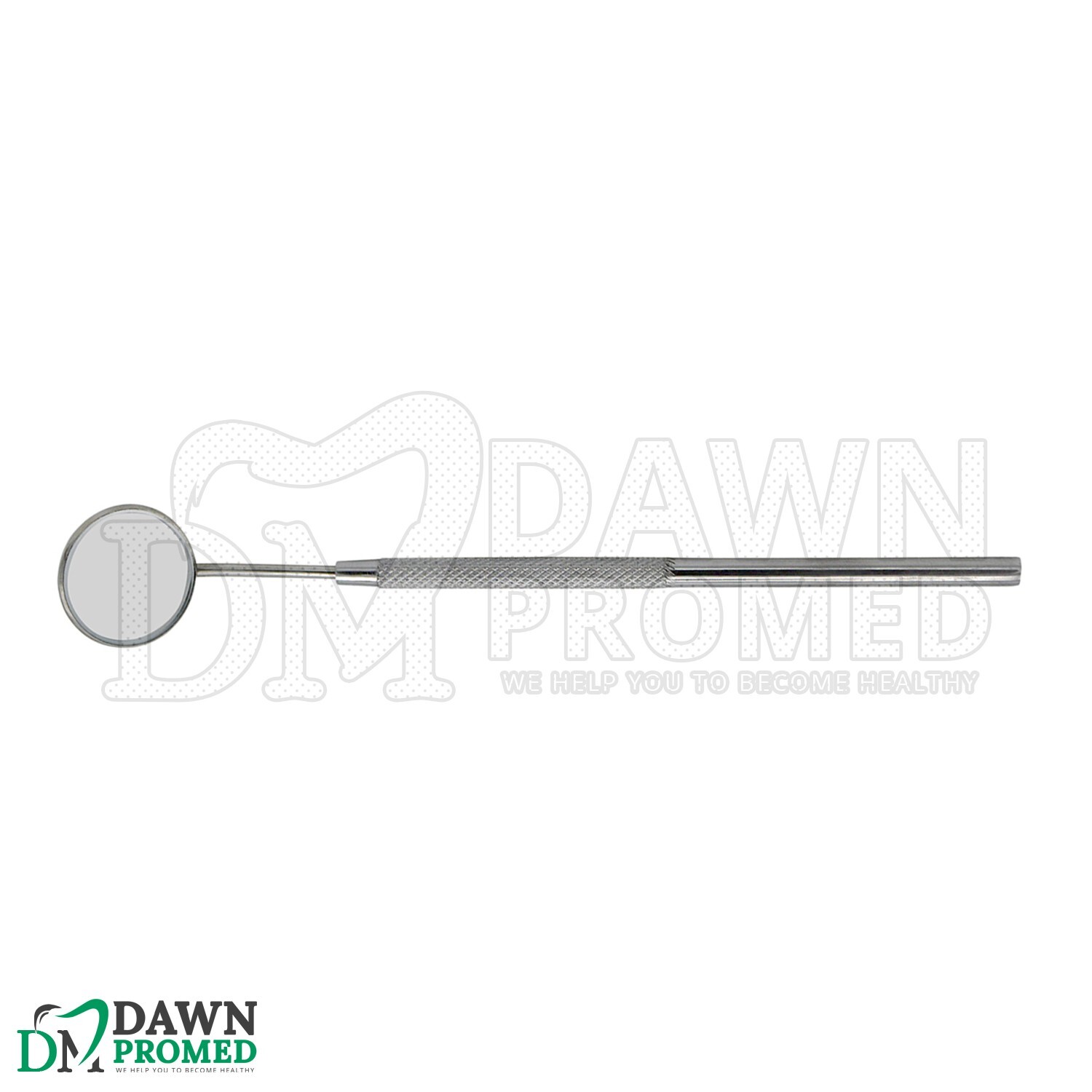100 Pcs Dental Mouth Mirror #5 With Handle ENT Dental Instruments ...