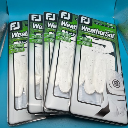 FJ WeatherSof Women's Regular Left Small White/Black 66958E-401-S (LOT OF 5) | eBay