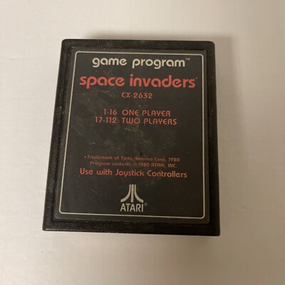 Space Invaders ~ Atari 2600 Game Tested Works Rare Vintage Retro | eBay