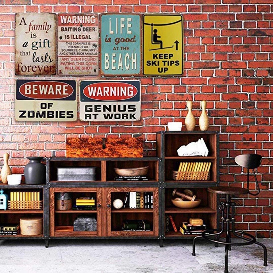 Vintage 1969 Jarts Lawn Darts Game 8x12" Aluminum Metal Sign Bar Cafe ...