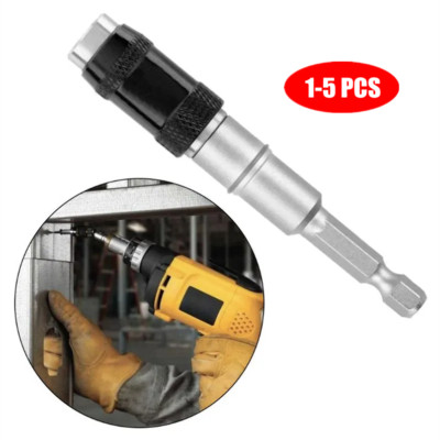 Steel Impact Magnetic Pivoting Bit Tip Holder Swivel Screw Drill Bits ...