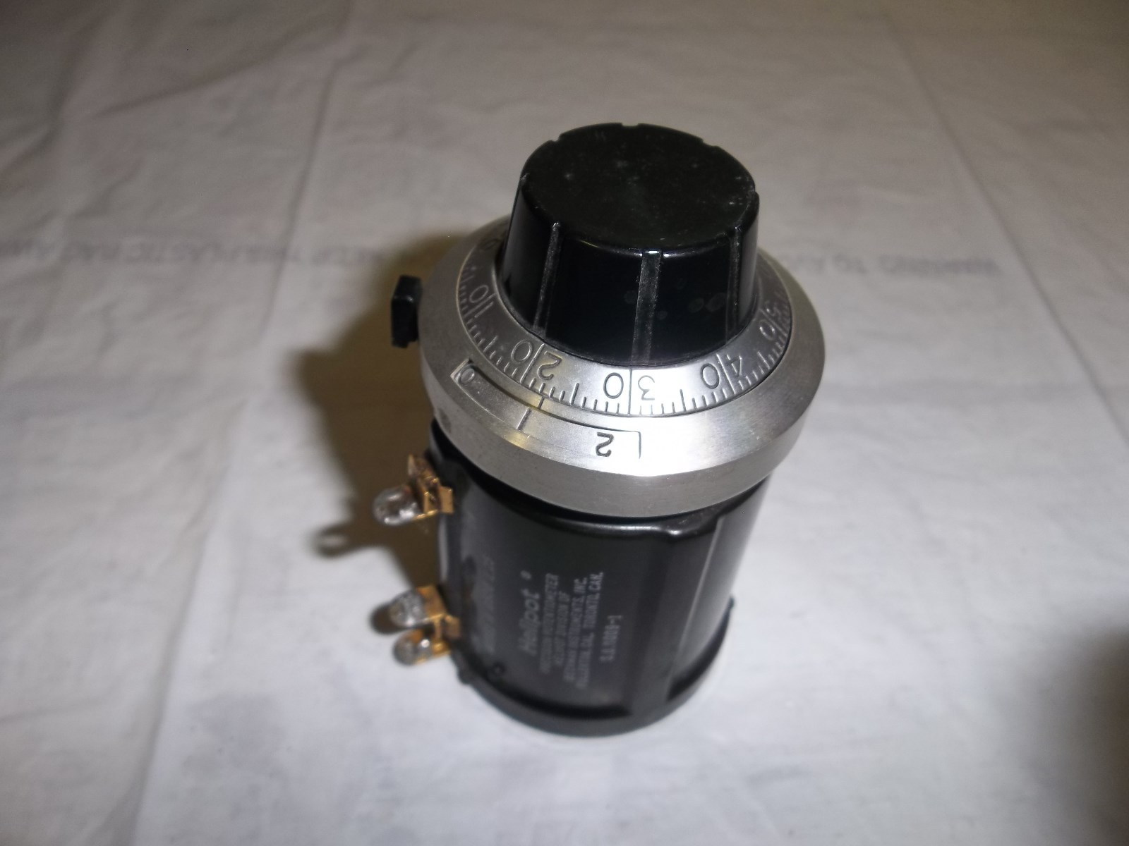 BECKMAN 15 Turns Duodial Counting Dial Helipot A R500 PRECISION ...