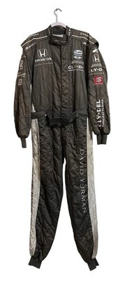 Santino Ferrucci Indycar Indy 500 Signed Crew Race Suit Nascar F1 Foyt ...