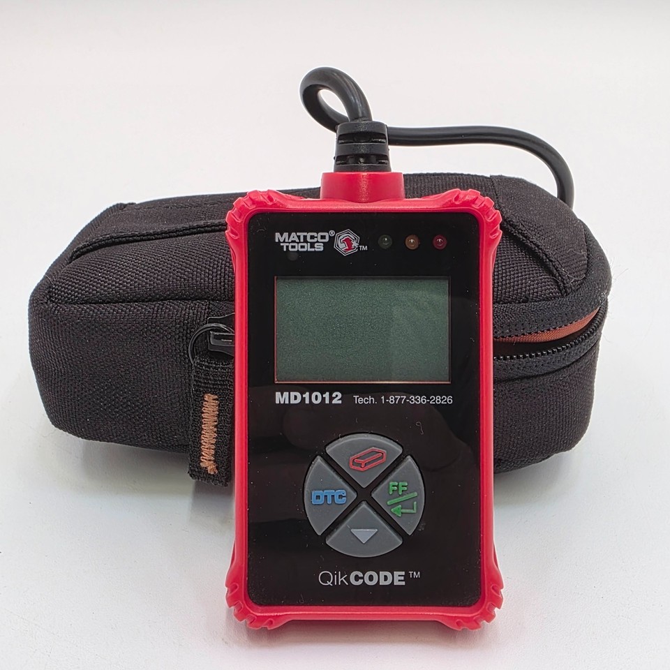 Matco Tools MD1012 QikCODE OBD2 Scanner Code Reader Tested Working w ...