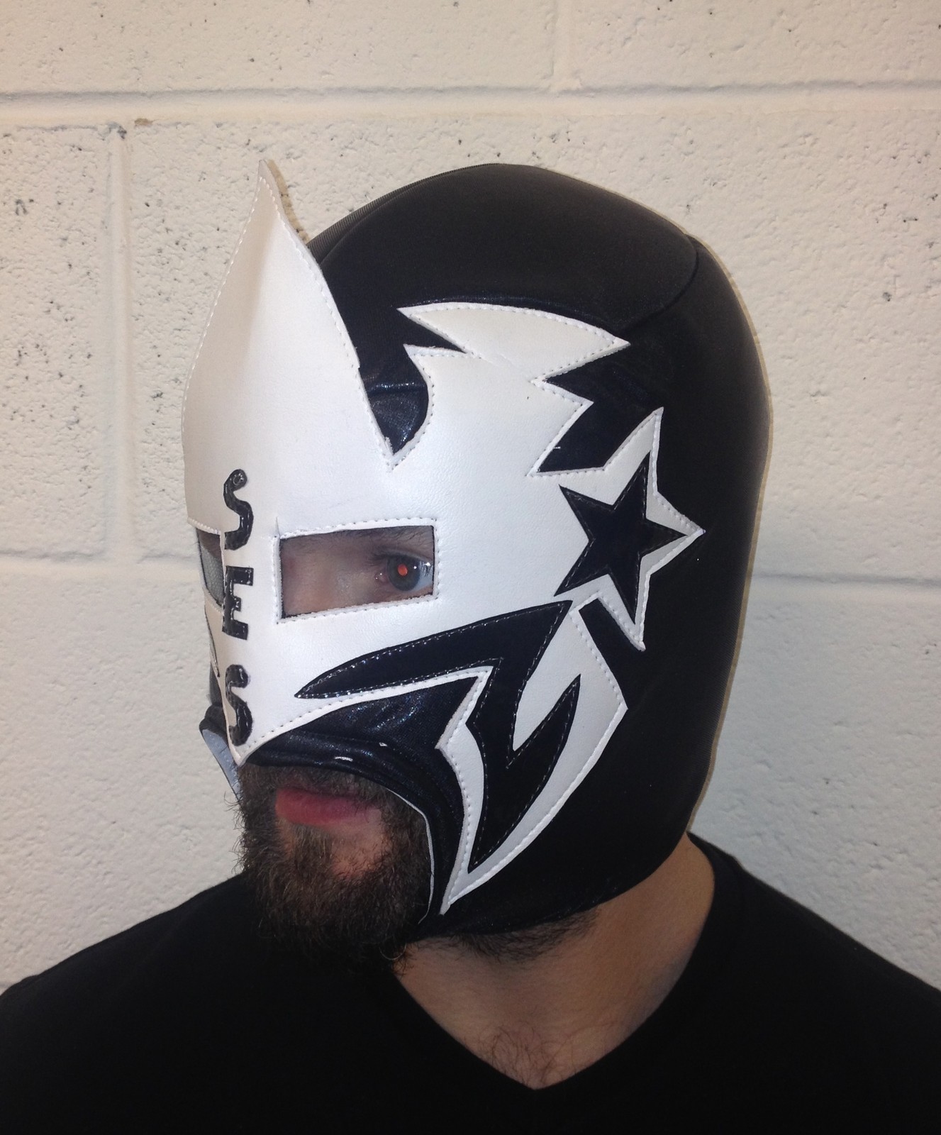CM Punk SES Wrestling Mask Lucha Libre Child & Adult WWE Straight Edge ...