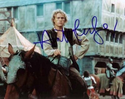 Heath Ledger - Actor - Signed Photo - COA (26748) | eBay