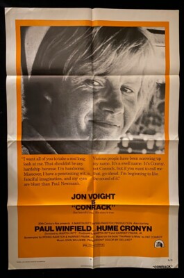 MOVIE POSTER: Conrack Original One Sheet Movie Poster 1974 Jon Voight ...