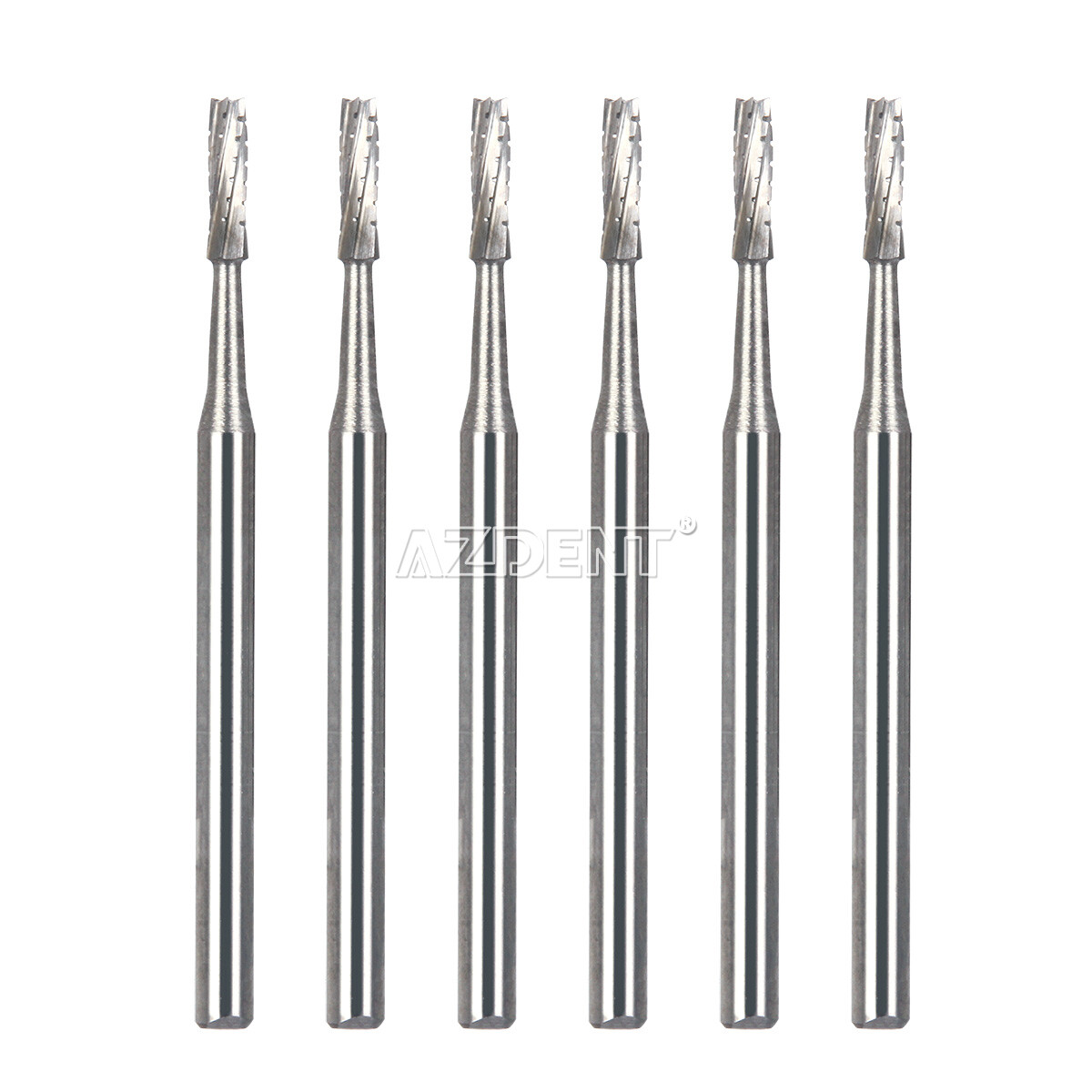 AZDENT Dental Surgical Handpiece Bur Tungsten Carbide FG Round/Straight ...