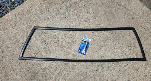 1986-92 Jeep Comanche Rear Window Molding Seal for Slider or Fixed ...