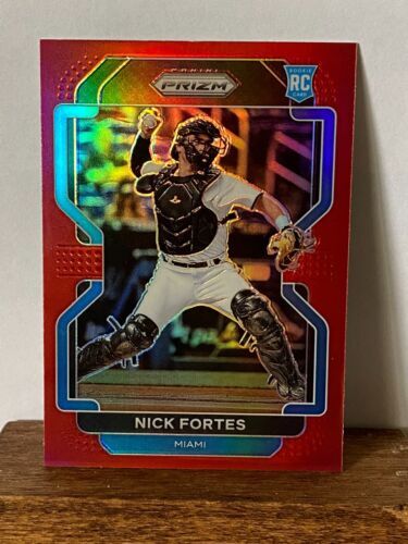 2022 Panini Prizm Baseball NICK FORTES RC RED PRIZM #172 | eBay