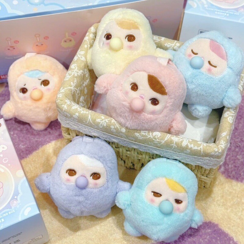 POPMART PUCKY Beaning Bubble Up Series Confirmed Blind Box Plush ...